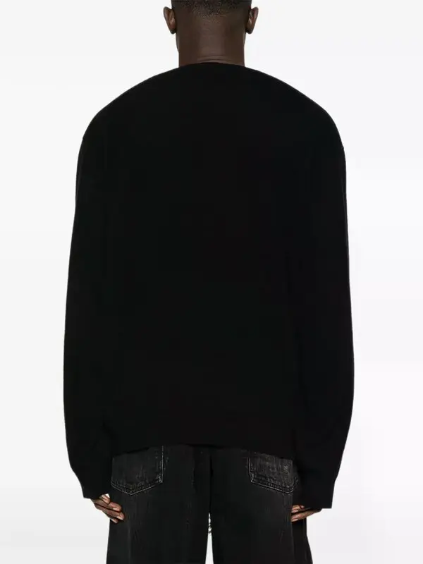 Balenciaga Logo Plaque Jumper