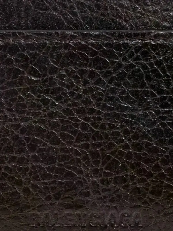 Balenciaga Zipped Leather Cardholder