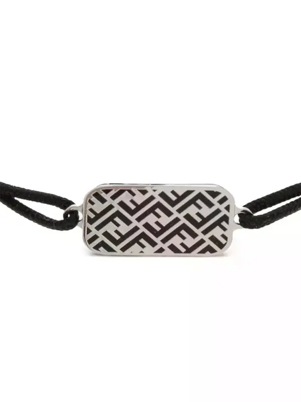 Fendi Ff Motif Charm Bracelet