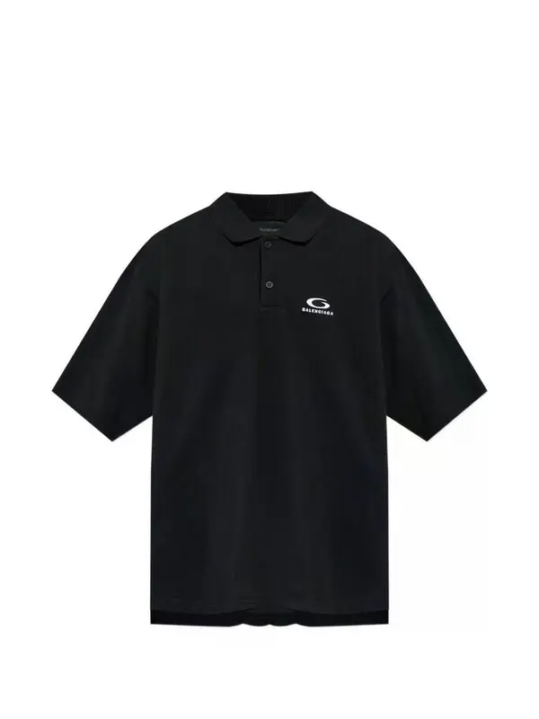Balenciaga Logo-detail Polo Shirt