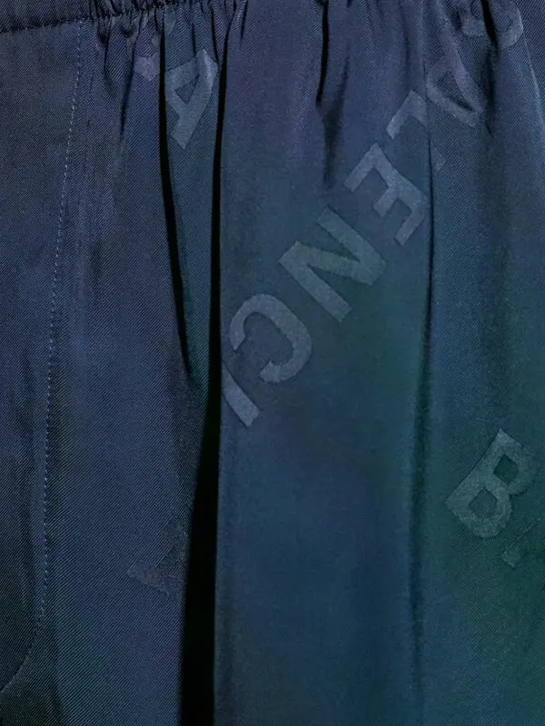 Balenciaga Logo-jacquard Track Shorts