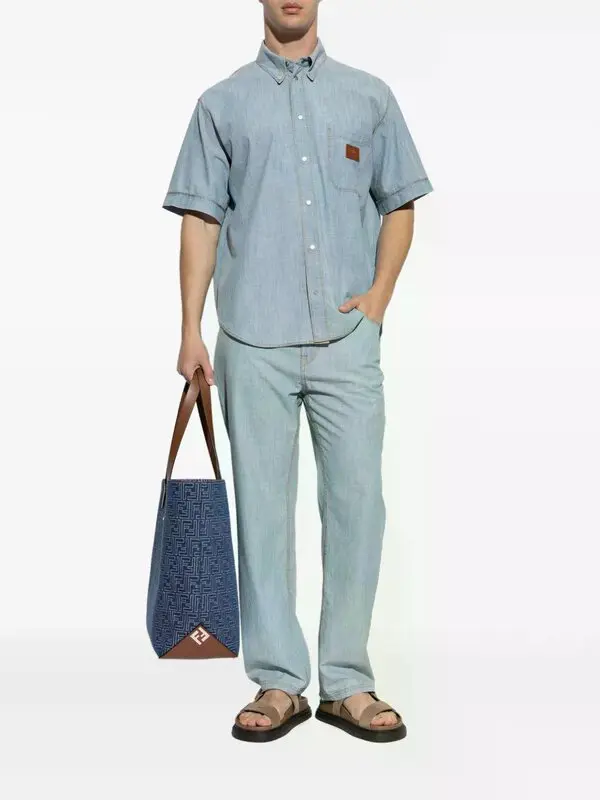 Fendi Patch-pocket Short-sleeves Shirt