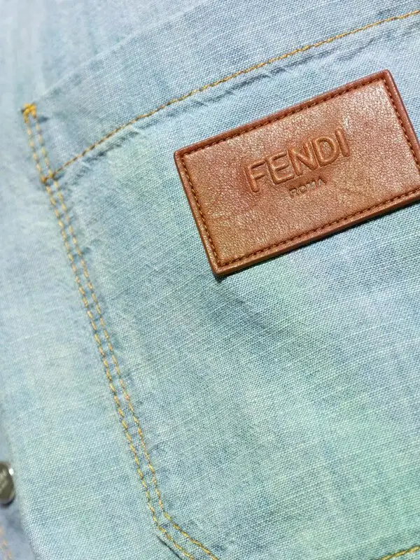 Fendi Patch-pocket Short-sleeves Shirt