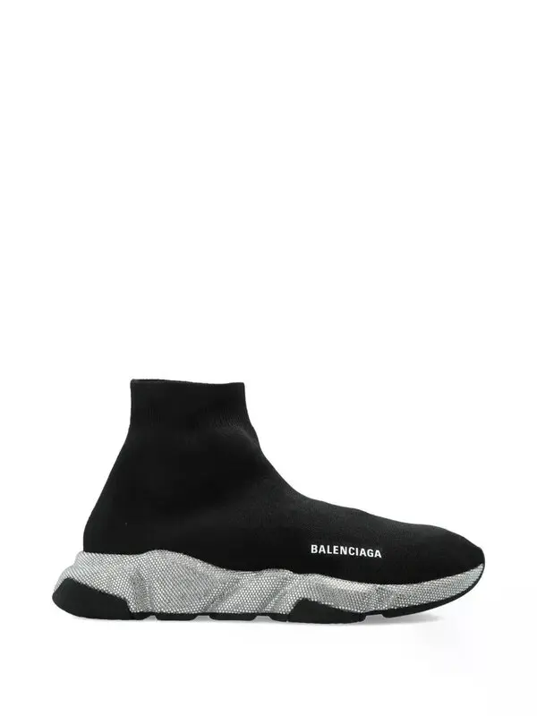 Balenciaga Speed Lt Rhinestone-embellished Sneakers