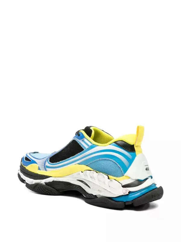Balenciaga Triple S 2 Panel Sneakers - Blue