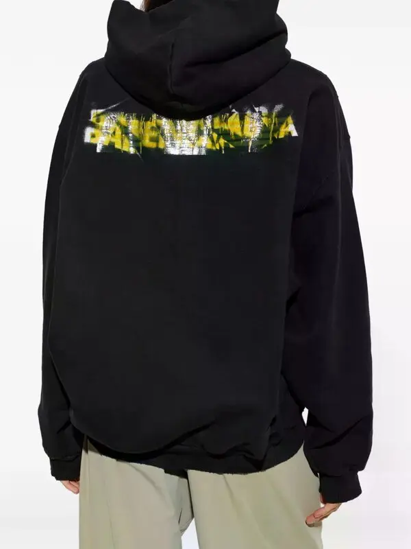 Balenciaga Logo-print Hoodie