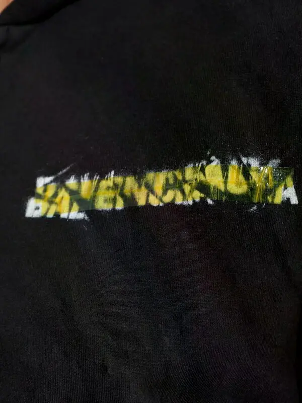 Balenciaga Logo-print Hoodie