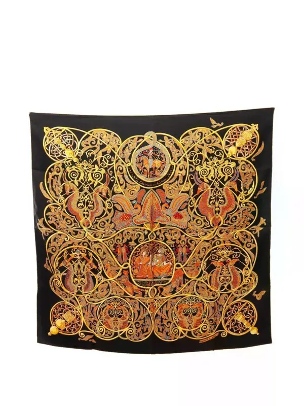 Hermès 2020s La Charmante Aux Animaux Scarf