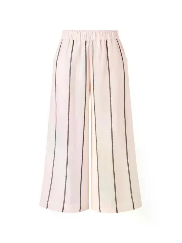 MEIMEIJ Vertical Stripe Palazzo Pants