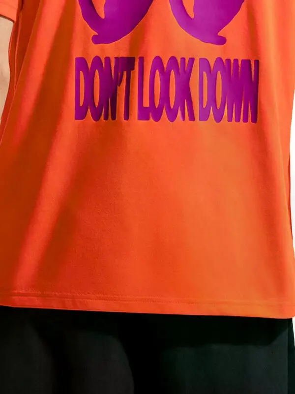 Nike Dri-fit Graphic-print T-shirt - Orange