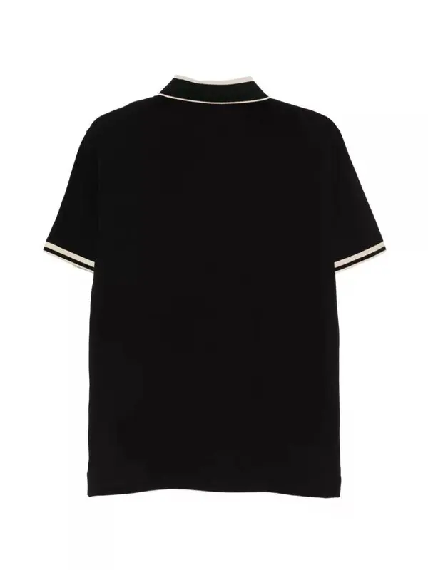 Emporio Armani Logo-embroidered Polo Shirt