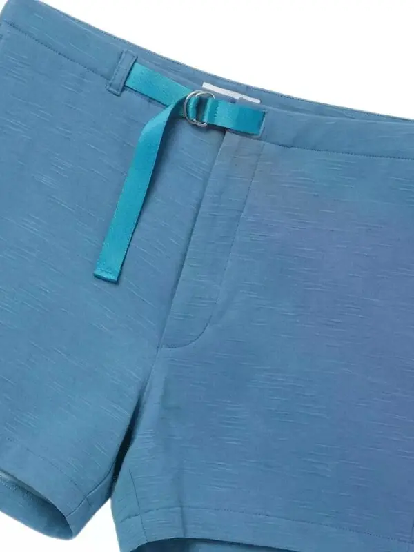 Auralee Belted D-ring Buckle Shorts