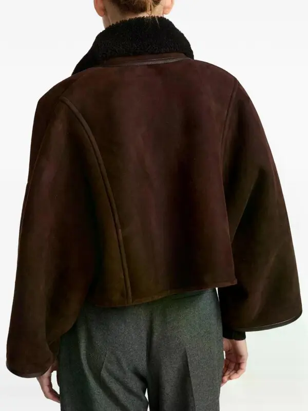 YVES SALOMON Shearling Cape