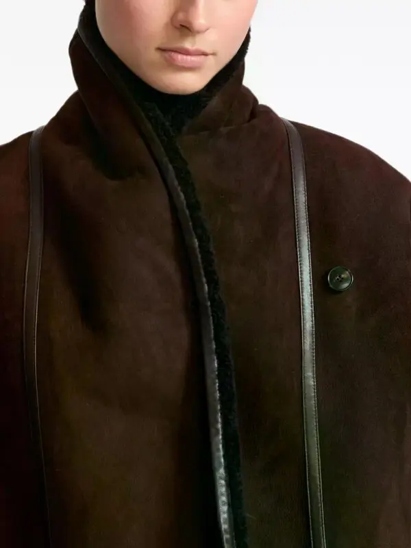 YVES SALOMON Shearling Cape