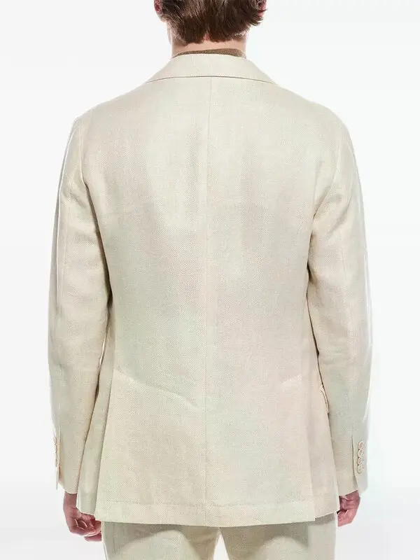 Brunello Cucinelli Linen-wool Blend Blazer