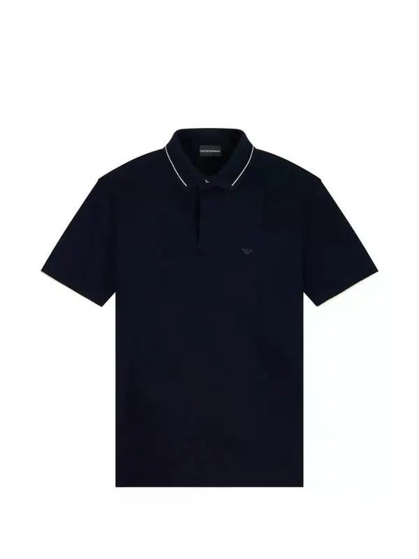 Emporio Armani Polo Shirt With Regular Fit In Cotton Pique