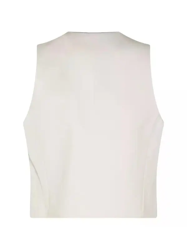 Brunello Cucinelli Textured Button-fastening Vest - Neutrals