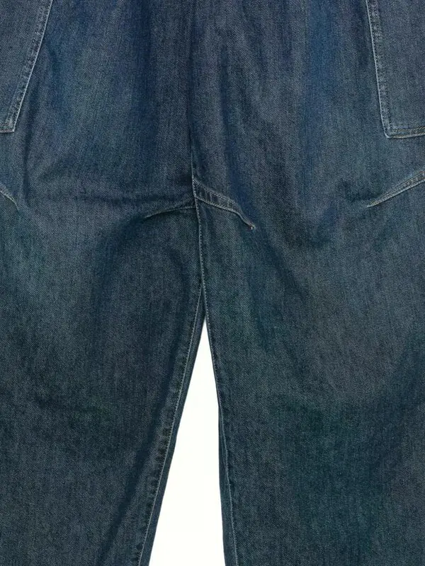Emporio Armani Pocket Pleated Jeans