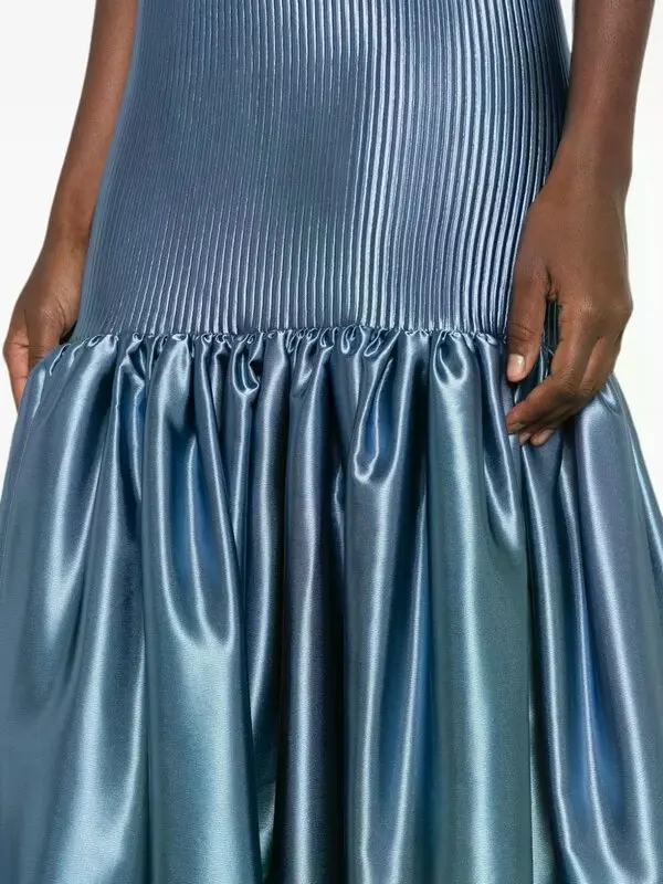 L'IDEE Strapless Tiered Maxi Dress