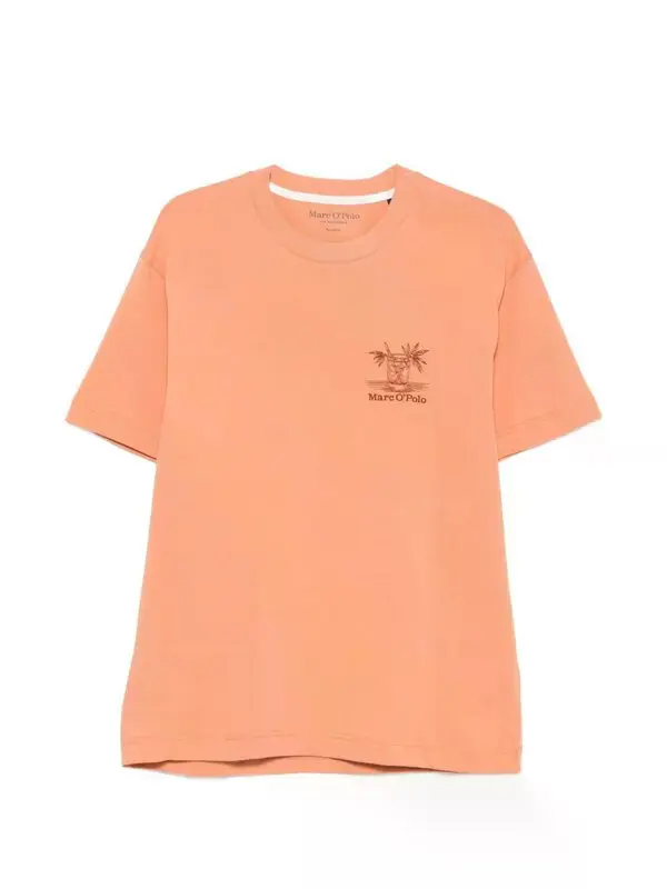 Marc O'polo Logo-embroidered T-shirt