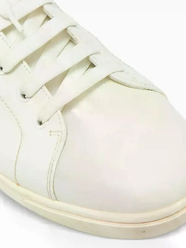Dolce & Gabbana Leather Suede Paneled Sneakers
