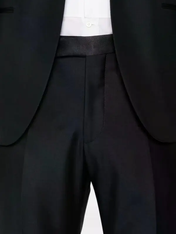 Tagliatore Satin-lapel Single-breasted Suit