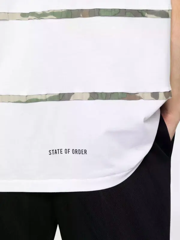 STATE OF ORDER Tika Camouflage-appliqué T-shirt