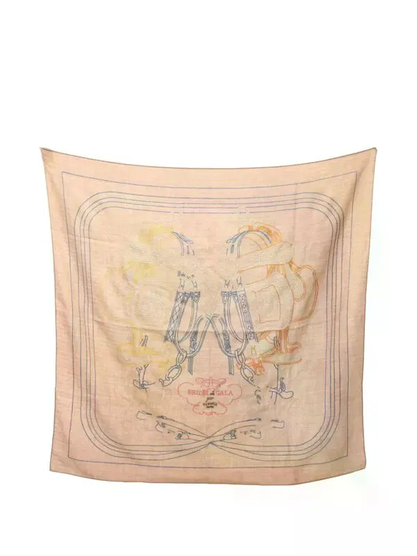 Hermès 2010s Brides De Gala Scarf