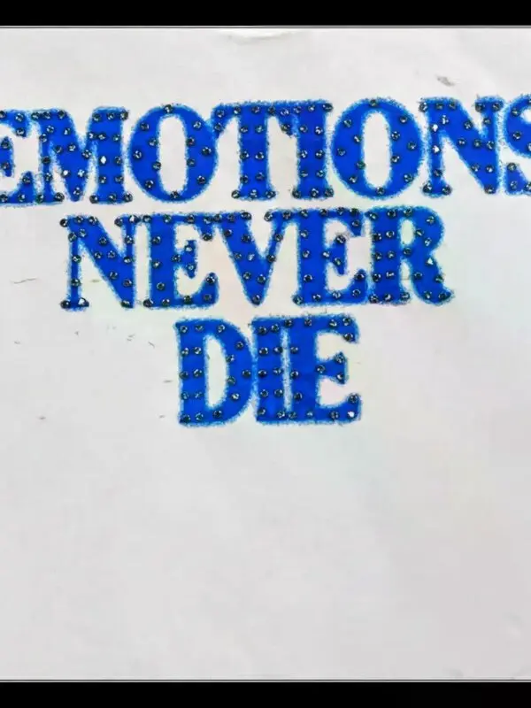 MIXED EMOTION End Rhinestone-embellished Cotton T-shirt