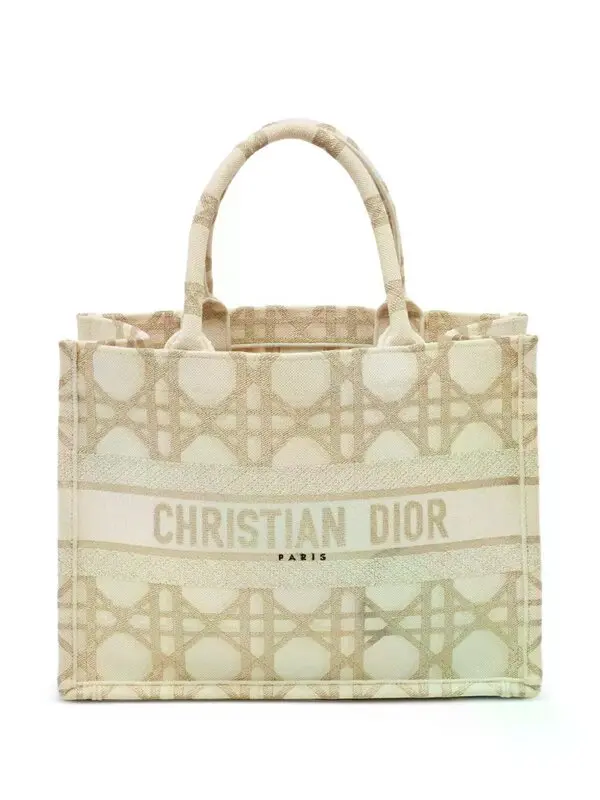 Dior Medium Book Cannage Tote Bag