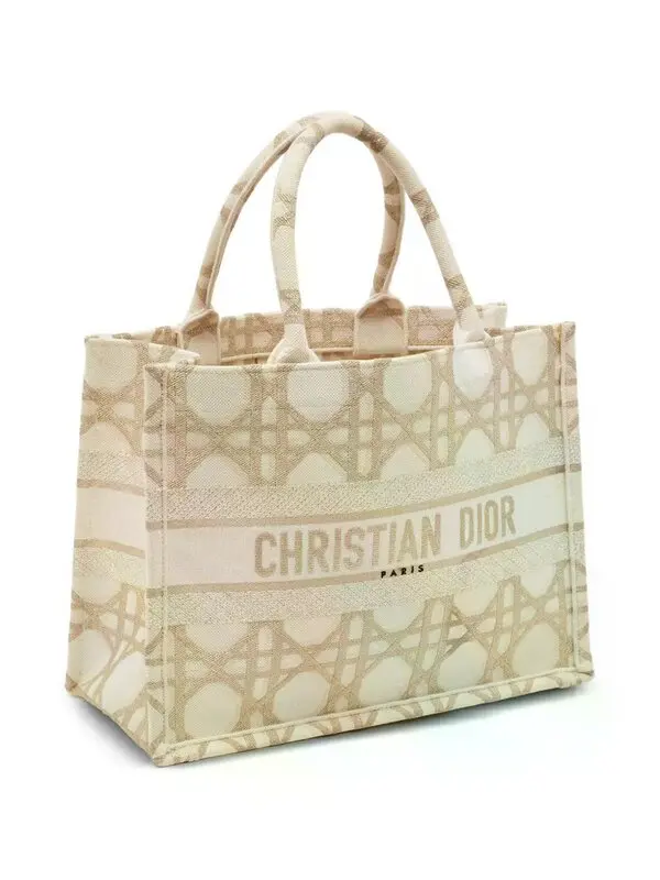 Dior Medium Book Cannage Tote Bag