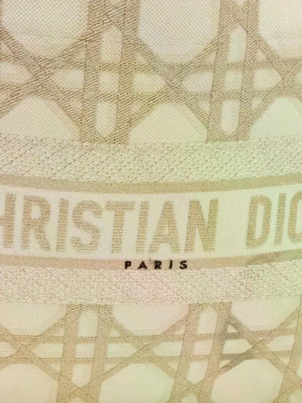 Dior Medium Book Cannage Tote Bag