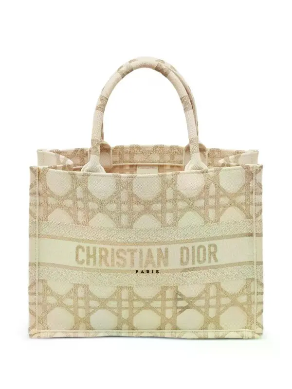 Dior Medium Book Cannage Tote Bag