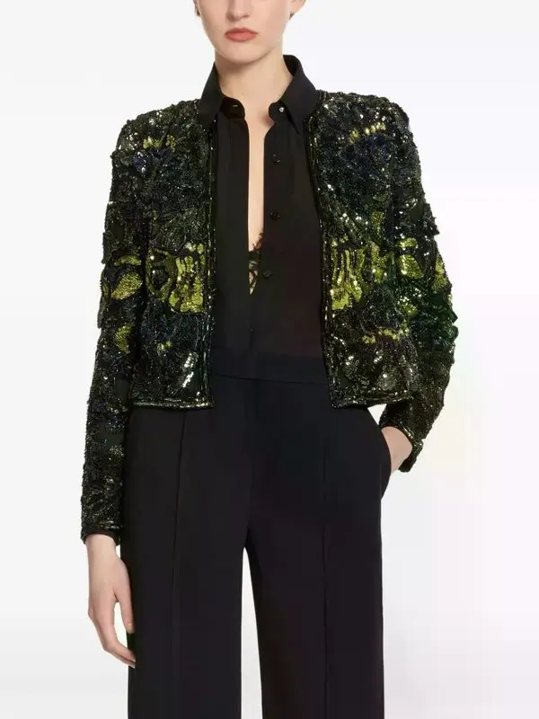 Elie Saab Embroidered Jacket