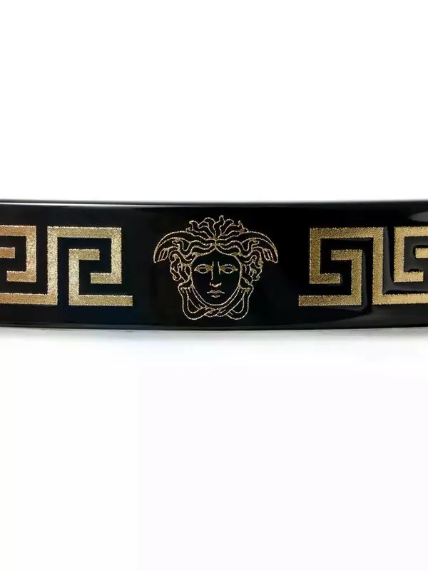 Versace Medusa Greca Hair Clip