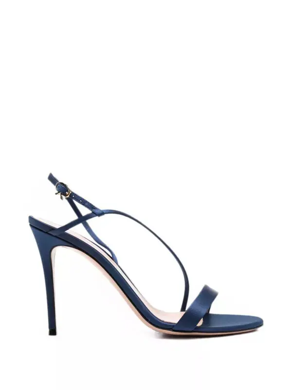 GIANVITO ROSSI Manhattan Satin Heeled Sandals