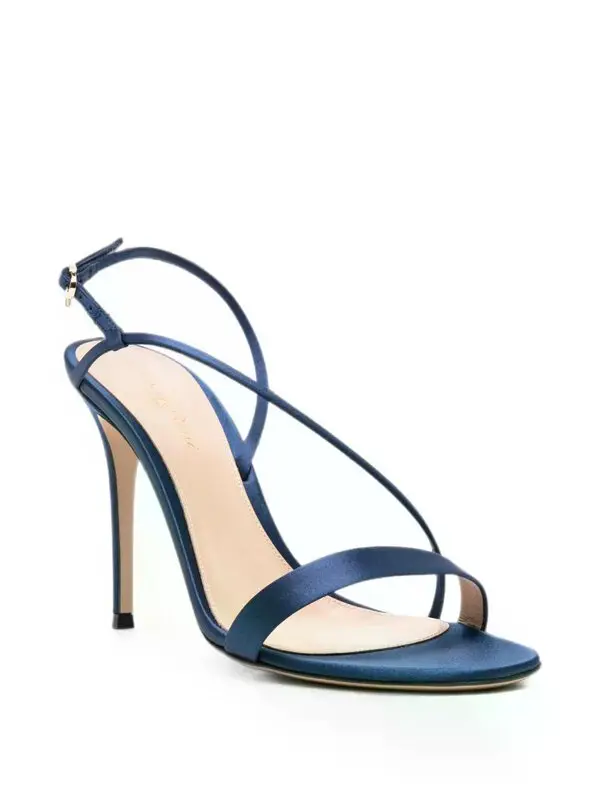 GIANVITO ROSSI Manhattan Satin Heeled Sandals