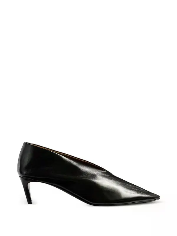 Khaite Pleated Pointed-toe Pumps