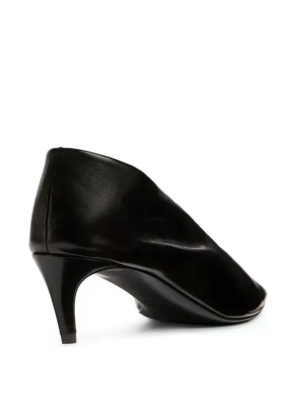 Khaite Pleated Pointed-toe Pumps