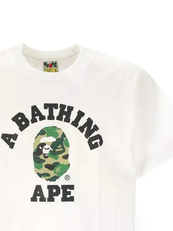 A BATHING APE Logo-print Cotton T-shirt