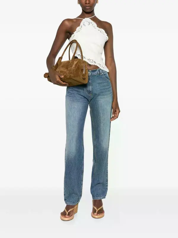 Magda Butrym Faded Effect Straight-leg Jeans