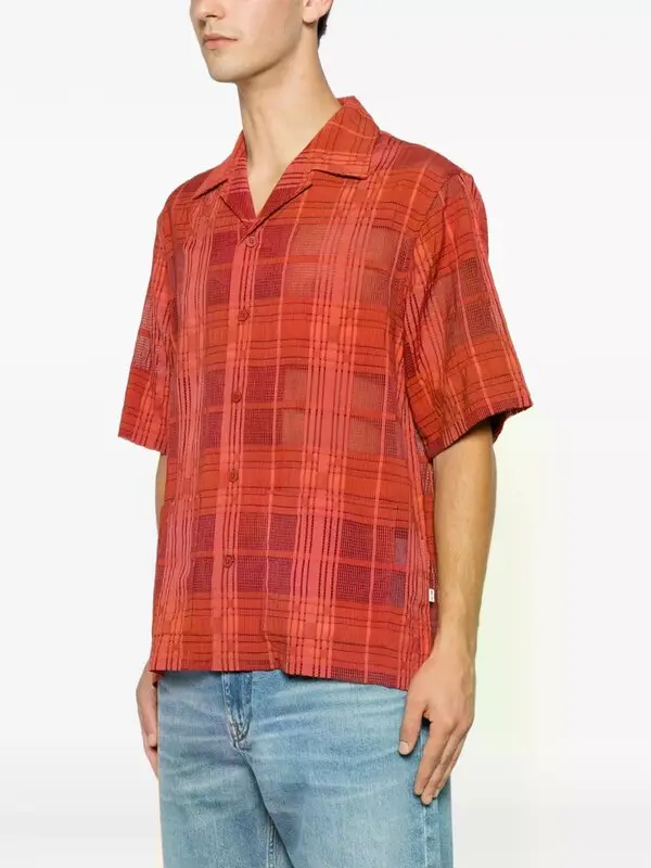 Nn07 Ben Check-pattern Shirt