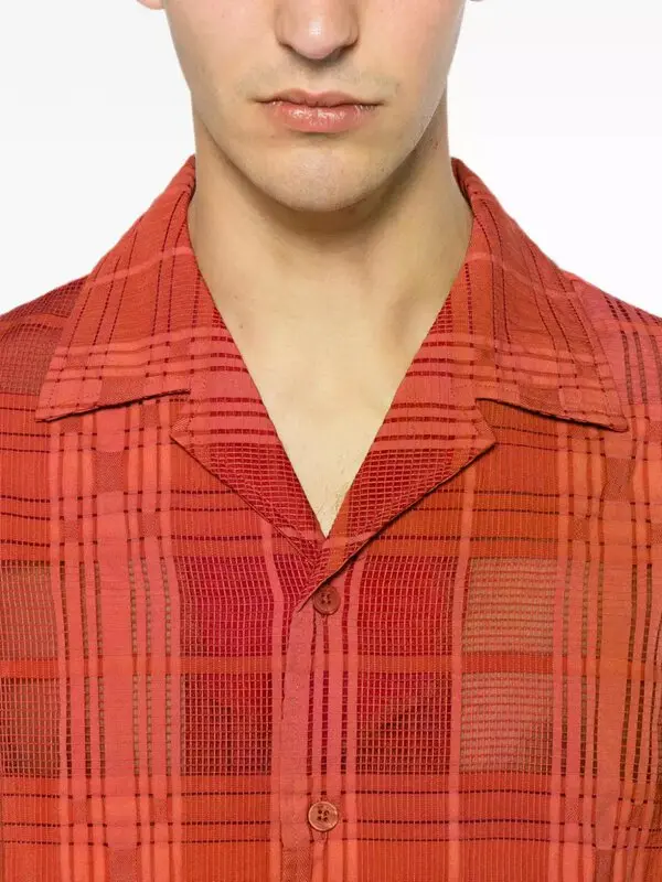 Nn07 Ben Check-pattern Shirt