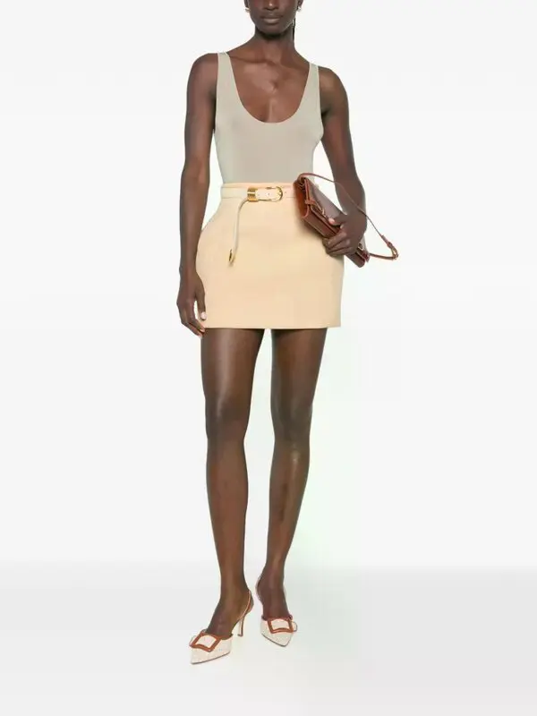 Wardrobe.NYC Sculpted Mini Skirt