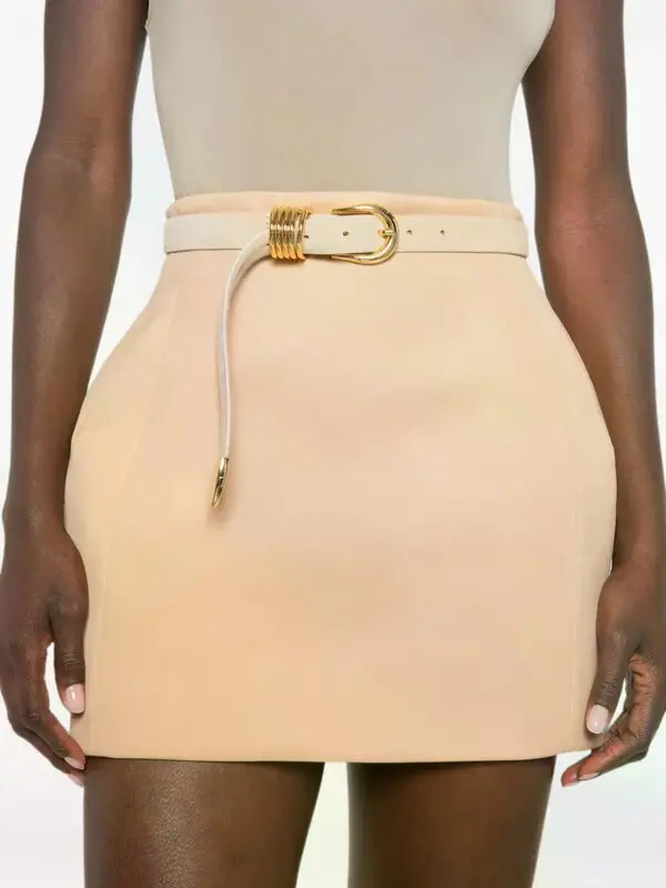 Wardrobe.NYC Sculpted Mini Skirt