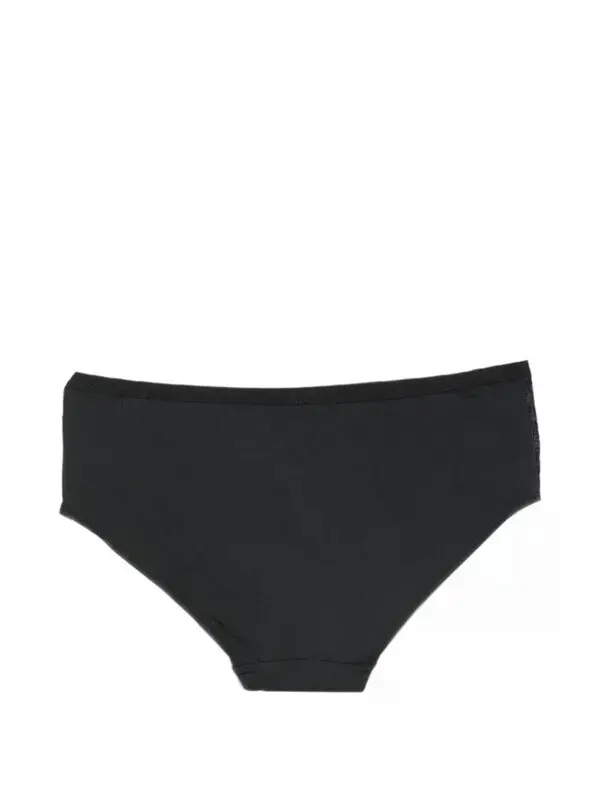 Marc O'polo Lace-panel Briefs - Black