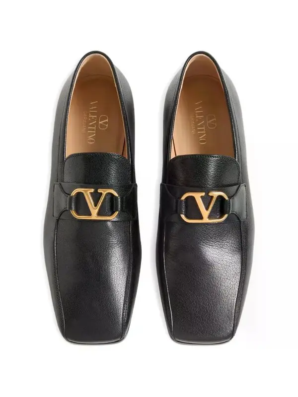 Valentino Garavani Vlogo Signature Kidskin Loafers