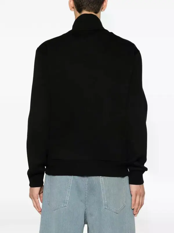 Givenchy Herringbone Zip-up Sweatshirt