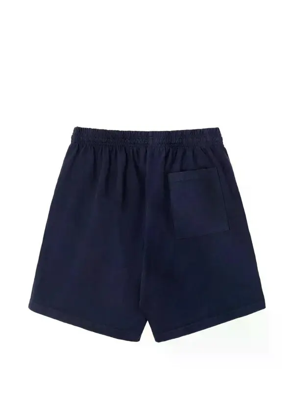 SPORTY & RICH Syracuse Embroidered-logo Shorts