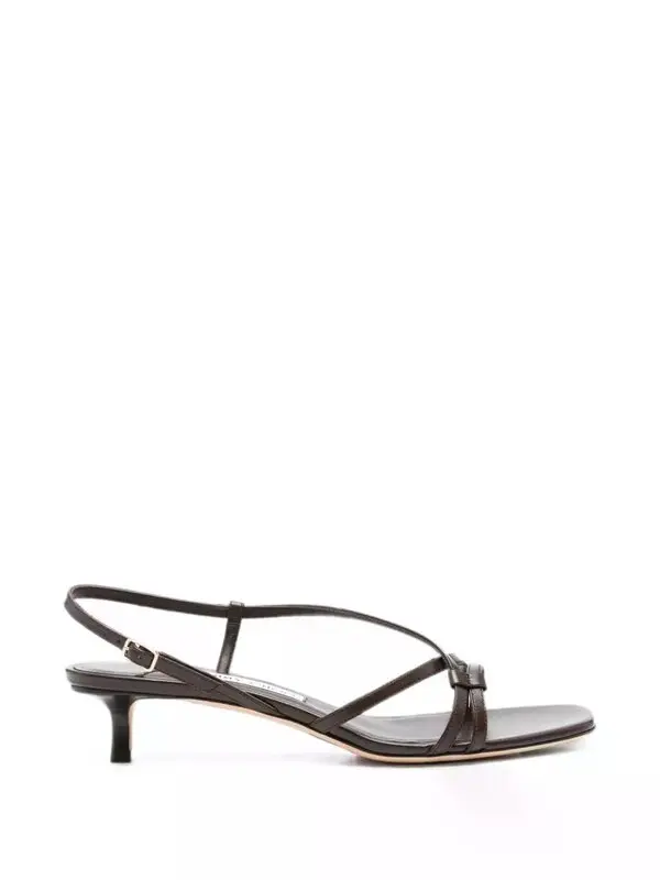 JIMMY CHOO Farris Heeled Sandals - Brown
